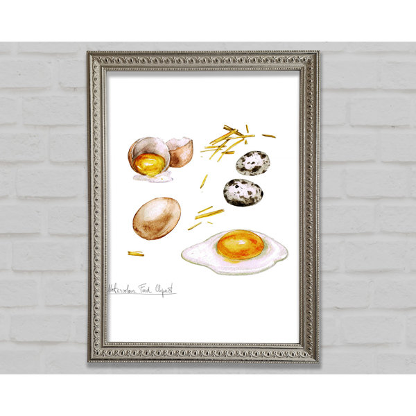 Happy Larry Eggs Framed Print | Wayfair.co.uk