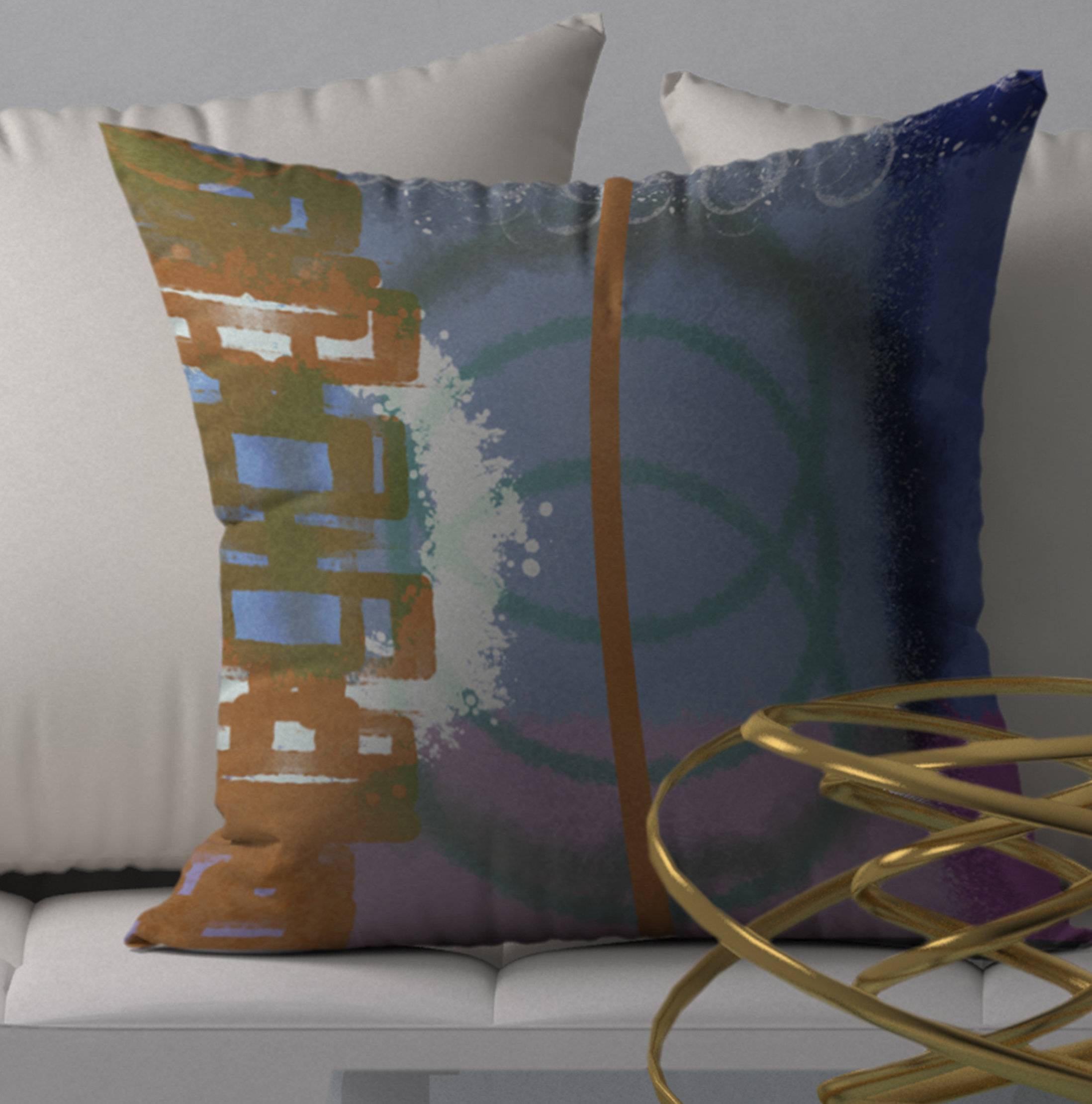 LeRoi Products Vital Singular Square Pillow Cover & Insert | Wayfair