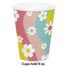 Creative Converting Flower Power Paper Cups, 24 ct | Wayfair