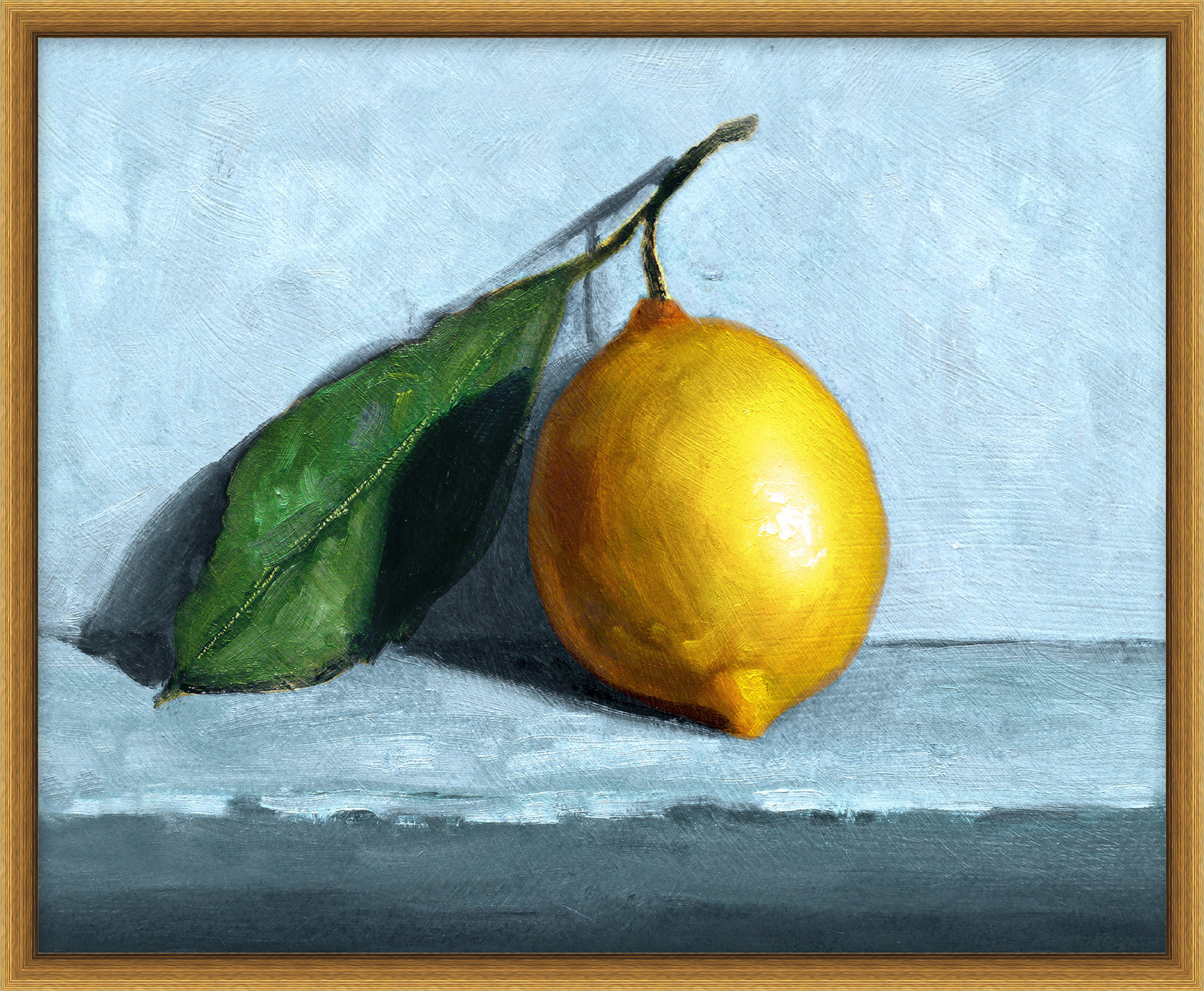 Wendover Art Group Lemon Still Life 2 by Nathan Turner - Picture Frame ...