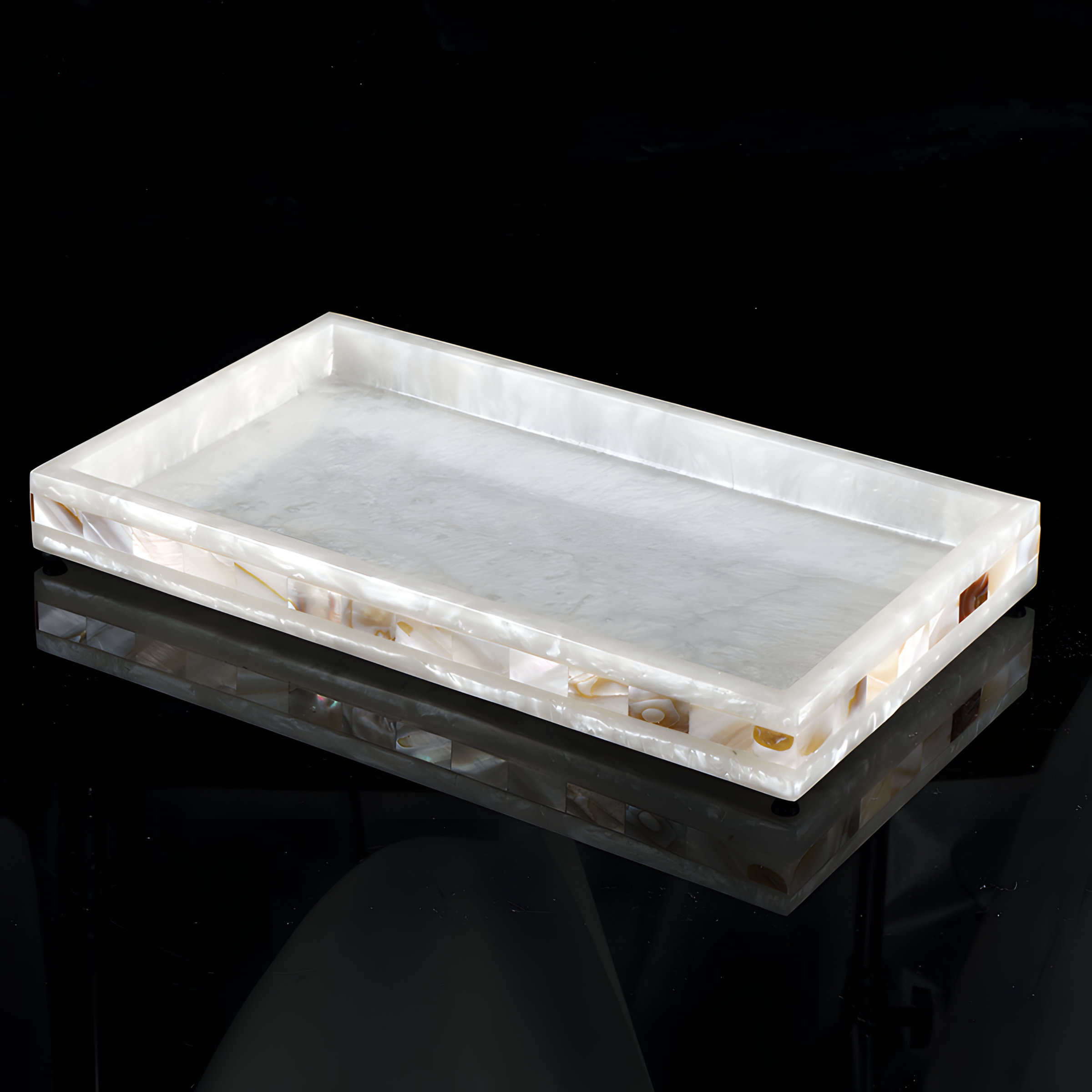 Corrigan Studio® Modern Nordic Style Waterproof Tray For Living Room ...