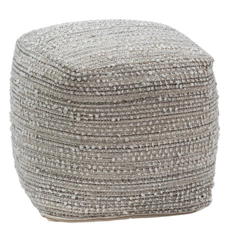 Dovetail Furniture Lesbos Square Pouf | Perigold