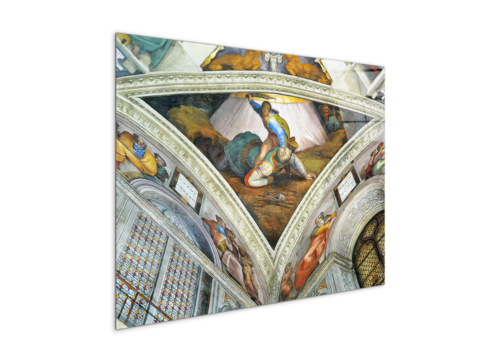 Lark Manor David und Goliath by Buonarotti Michelangelo 57cm H X 76cm W ...