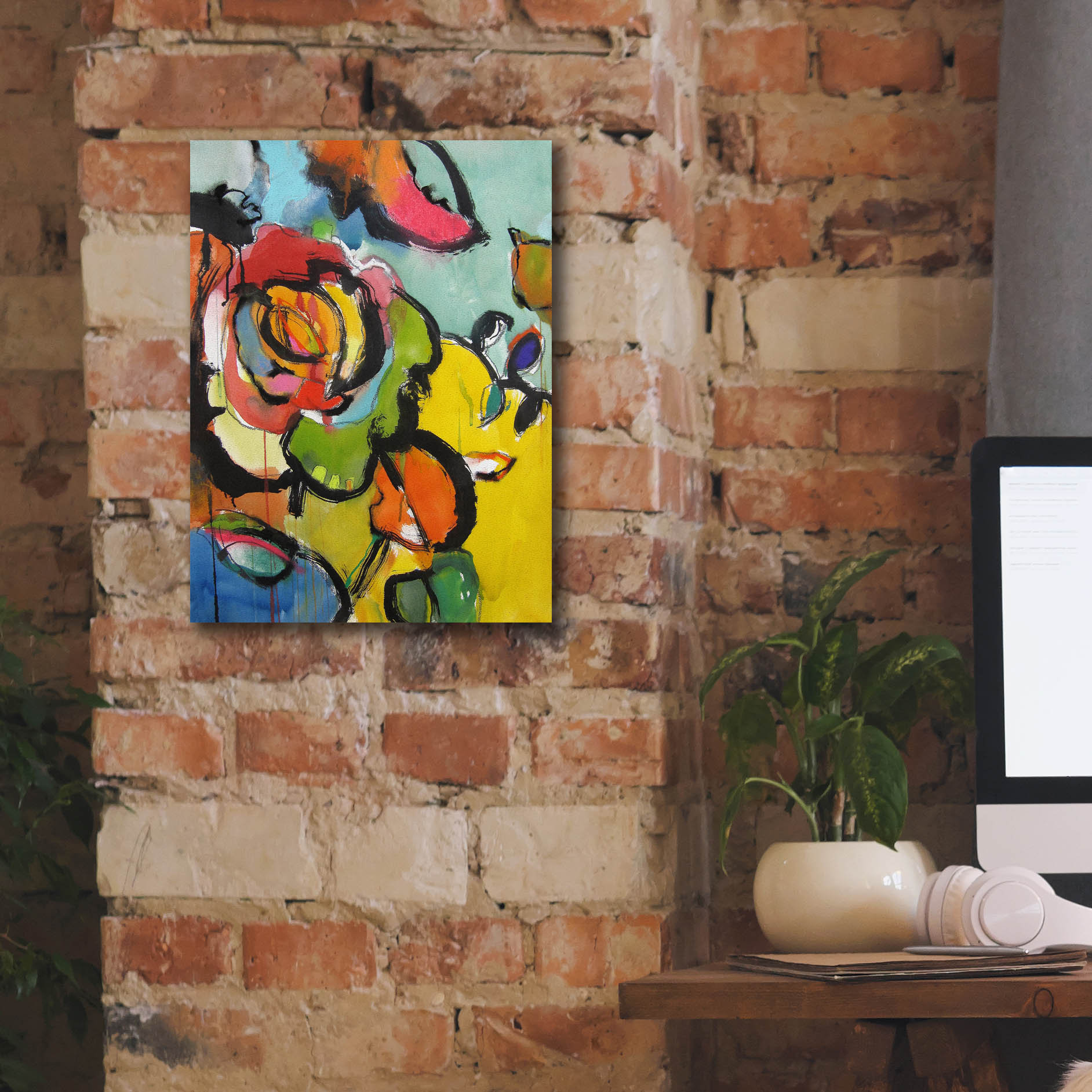 Winston Porter Please Come In' by Alice Weil Canvas Wall Art | Wayfair