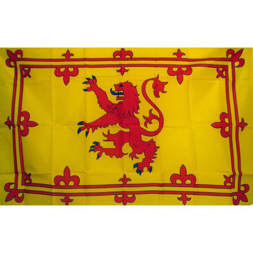 Trinx Scotland Rampant Novelty Traditional Flag | Wayfair