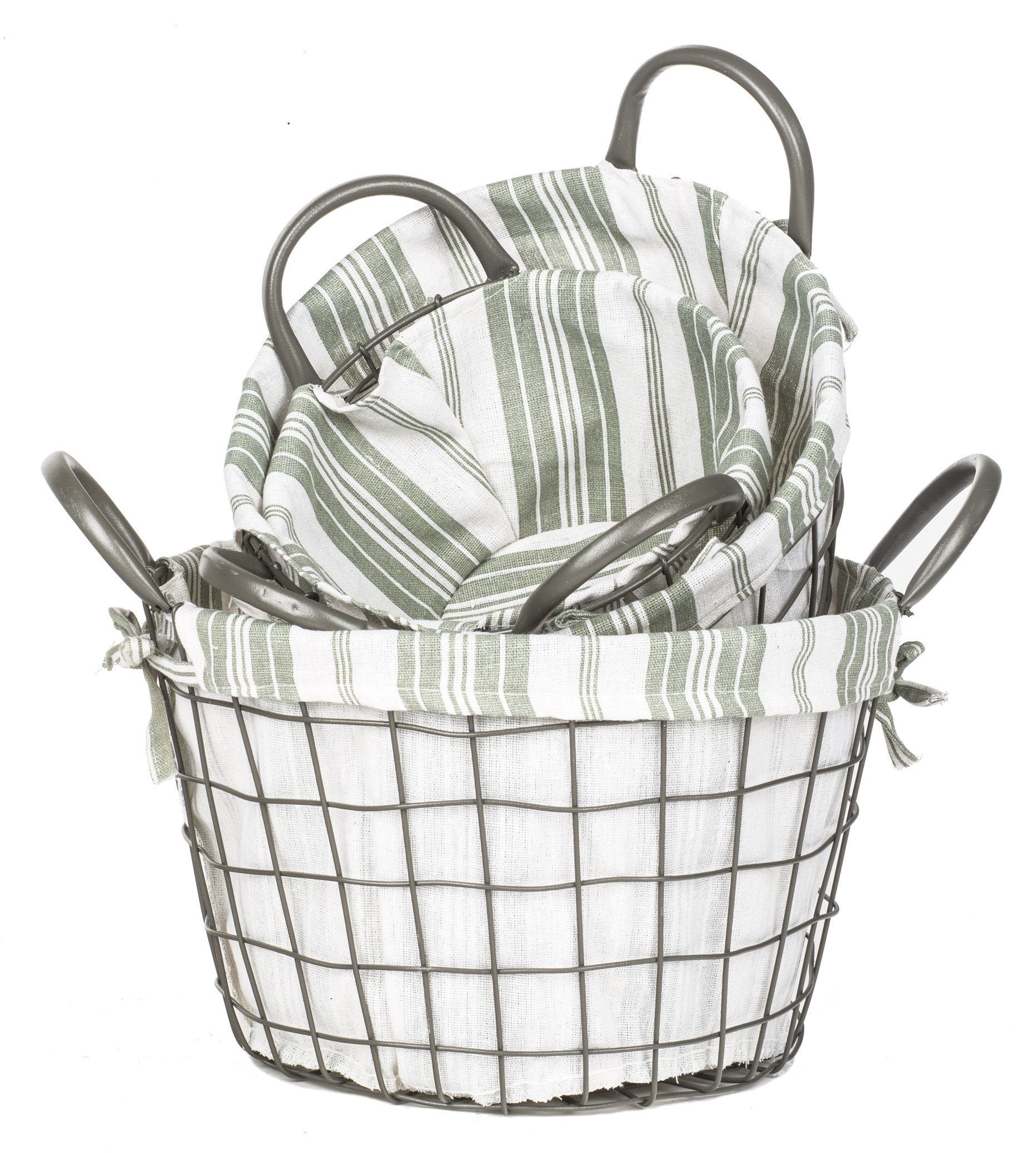 Gracie Oaks 3 Piece Fabric Basket Set - Wayfair Canada