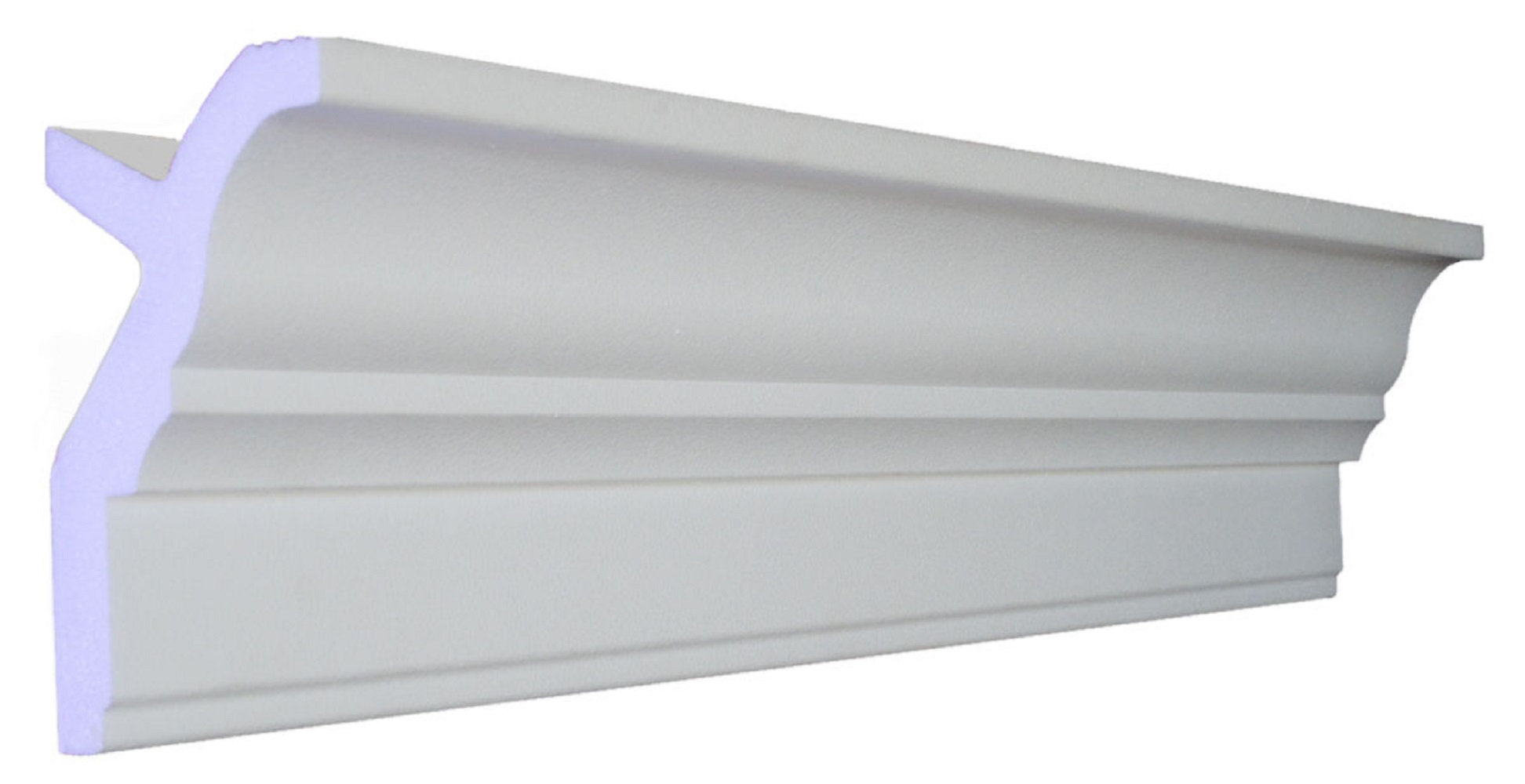 Creative Crown 3.5" H x 96" W x 2" D Foam Crown Molding | Wayfair