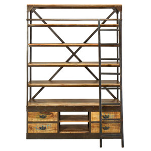 Williston Forge Ville 80'' H x 63'' W Bookcase | Wayfair
