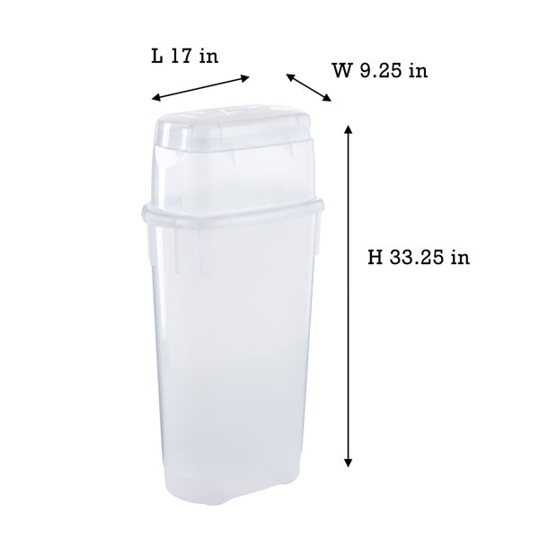 Rubbermaid Wrap N' Craft, Plastic Storage for Wrapping Paper/Crafting ...