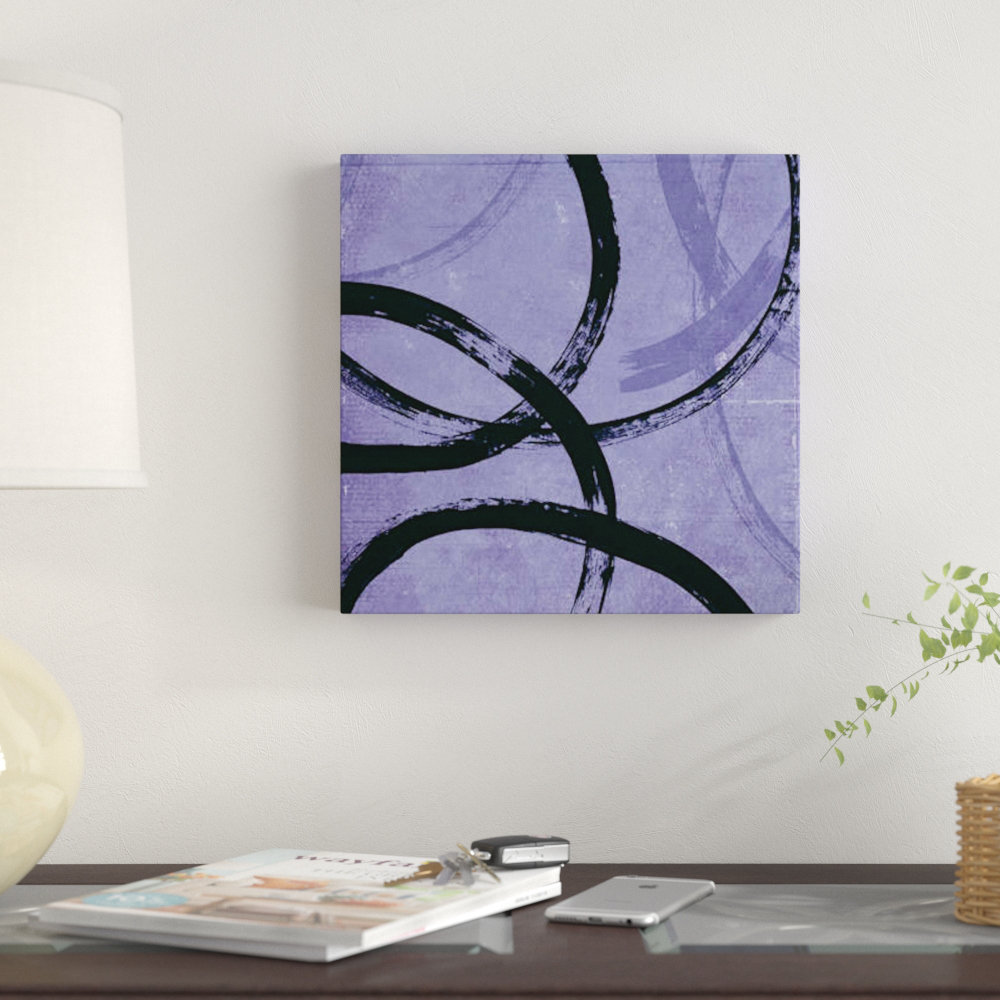 East Urban Home 'Loopy I' Print on Canvas | Wayfair