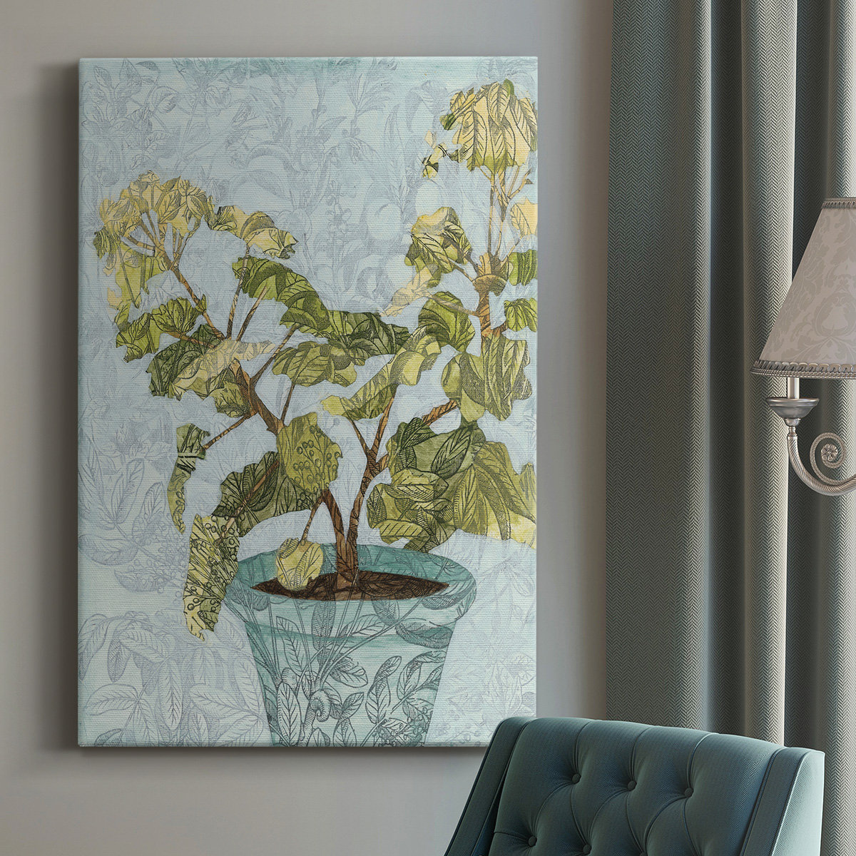 Red Barrel Studio® Conservatory Collage II (FWH) - Wrapped Canvas ...