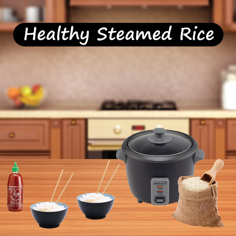 Brentwood 4 Cup Rice Cooker & Reviews | Wayfair