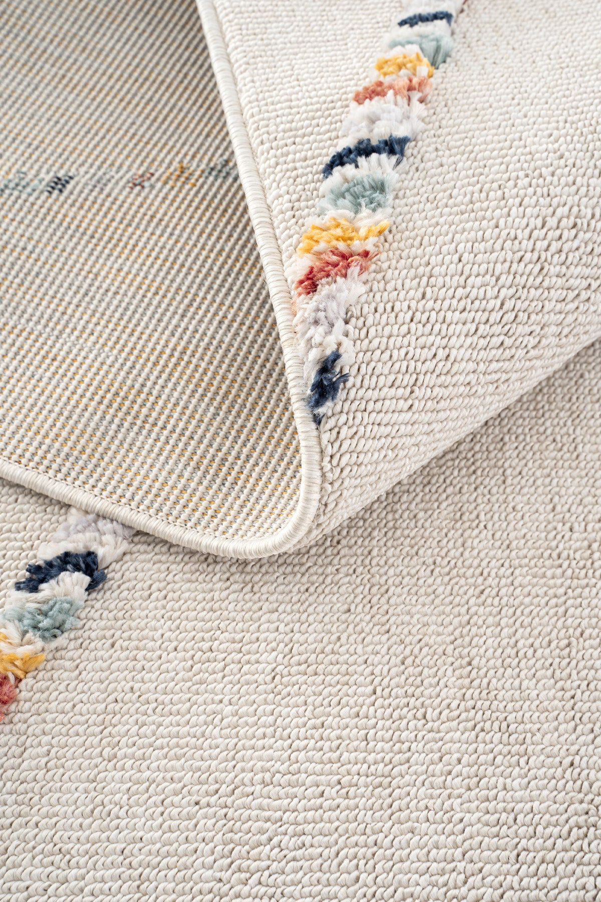 Union Rustic Palazzo Multi Soft and Shiny Textured Scandinavian Rug ...