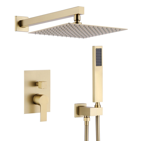 ACME Furniture Thermostatic Complete Shower System with Rough in-Valve ...