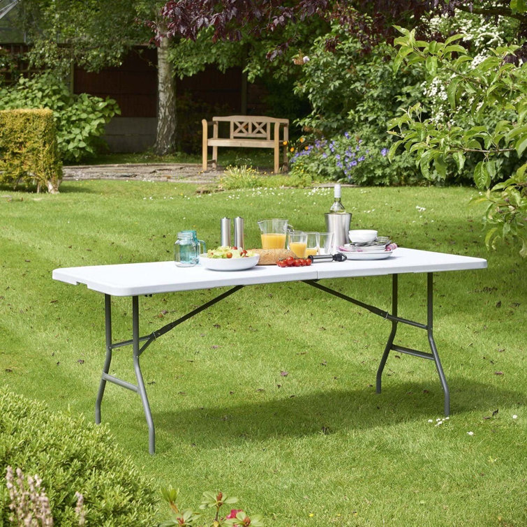 Dakota Fields Katlyn Rectangular 8 - Person 180cm Long Picnic Table ...