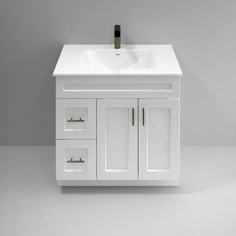 Vanity Atelier 36'' Bathroom Vanity Sink Base with Drawers Cabinet in ...