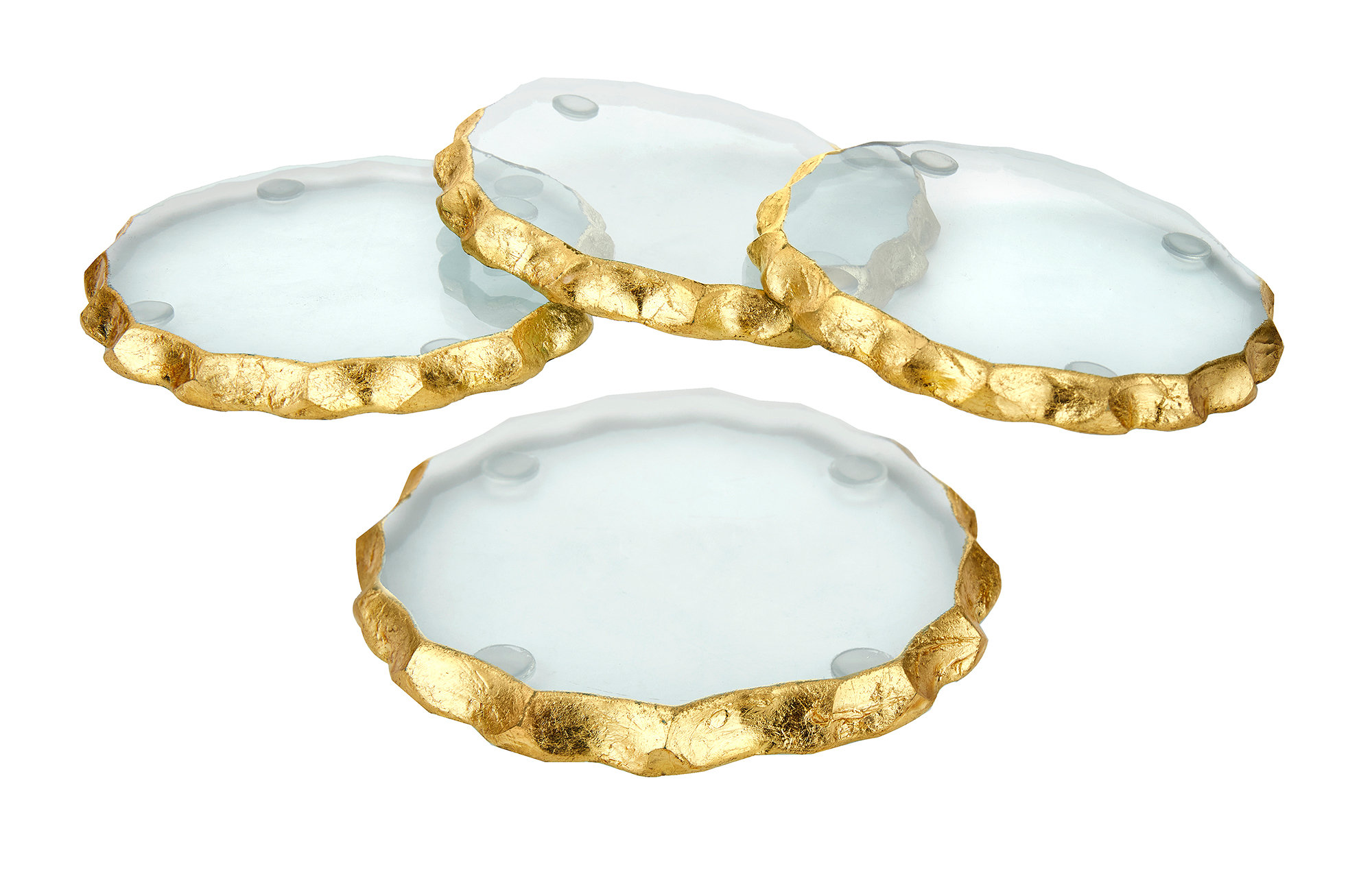 Godinger Silver Art Co Harper Coaster Set & Reviews | Wayfair
