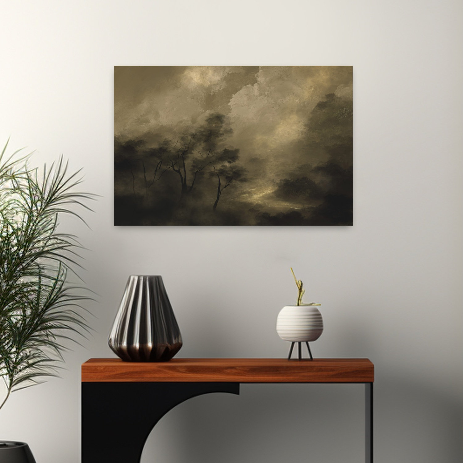 Latitude Run® Contemporary Art Abstract Contemporary Modern Forest ...