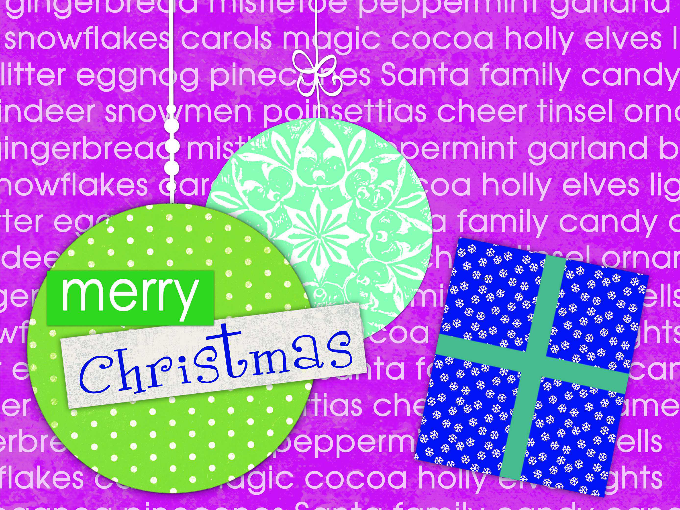 The Holiday Aisle® Merry Christmas Fun | Wayfair