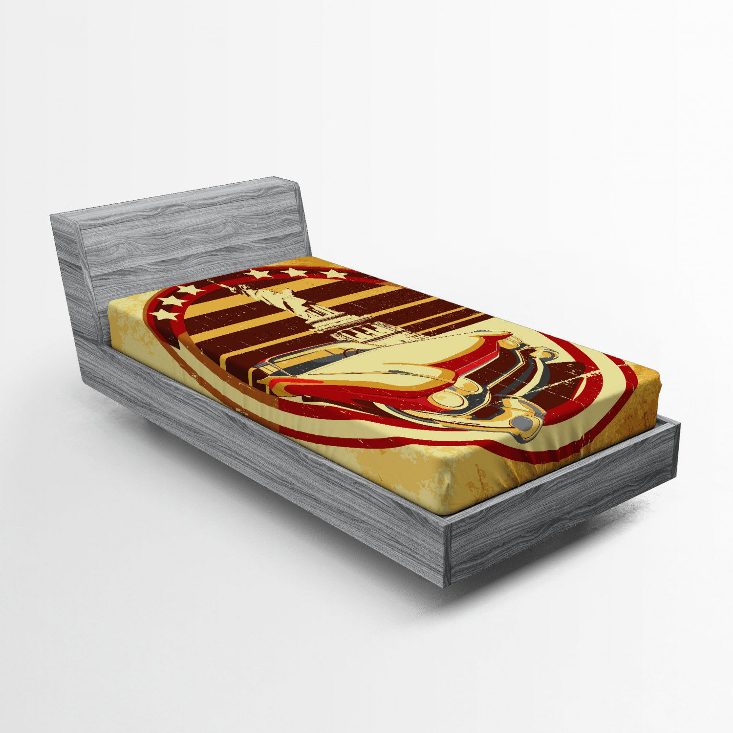 Ambesonne Car Fitted Sheet | Wayfair