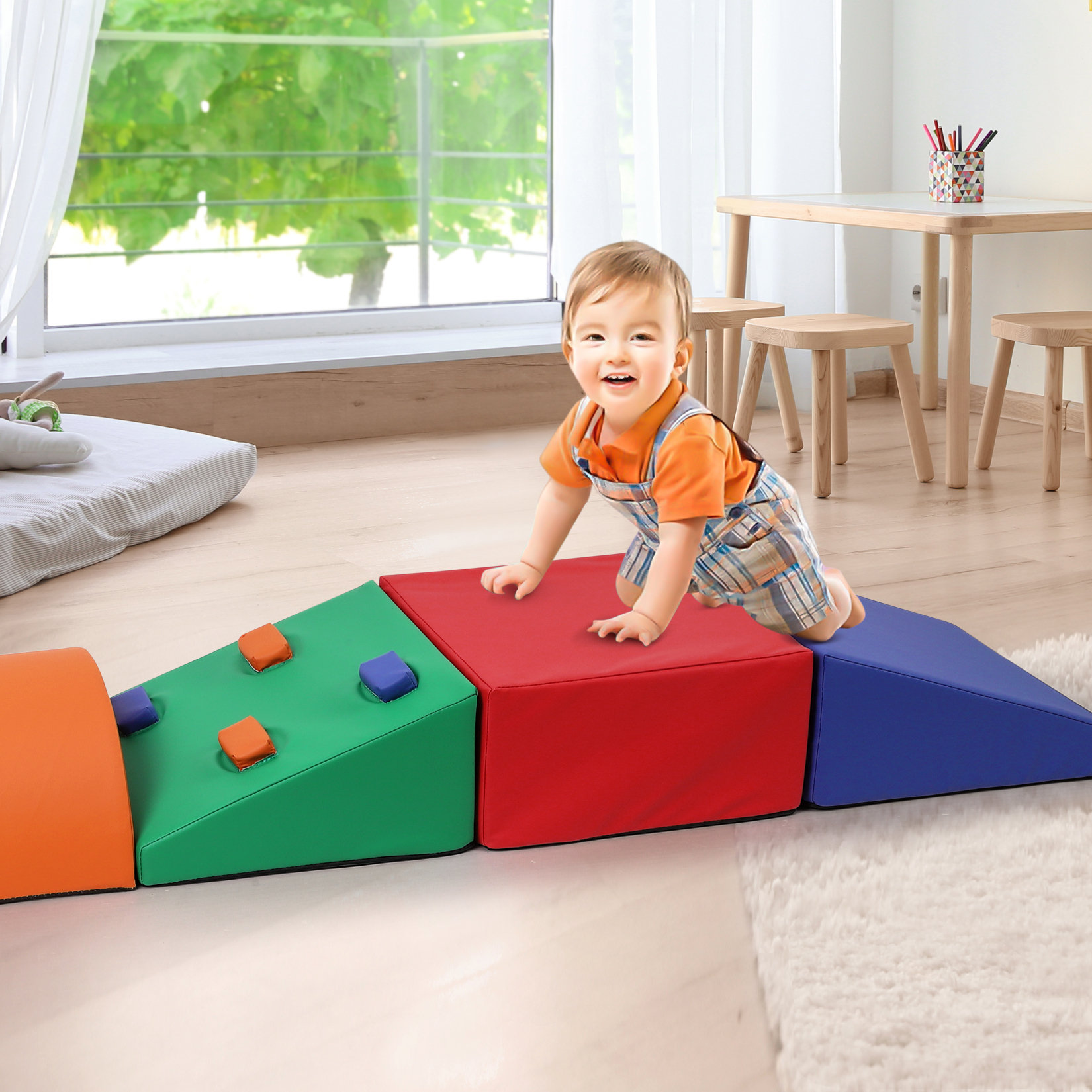 Gaomon 16'' W Plastic Climbing Blocks | Wayfair