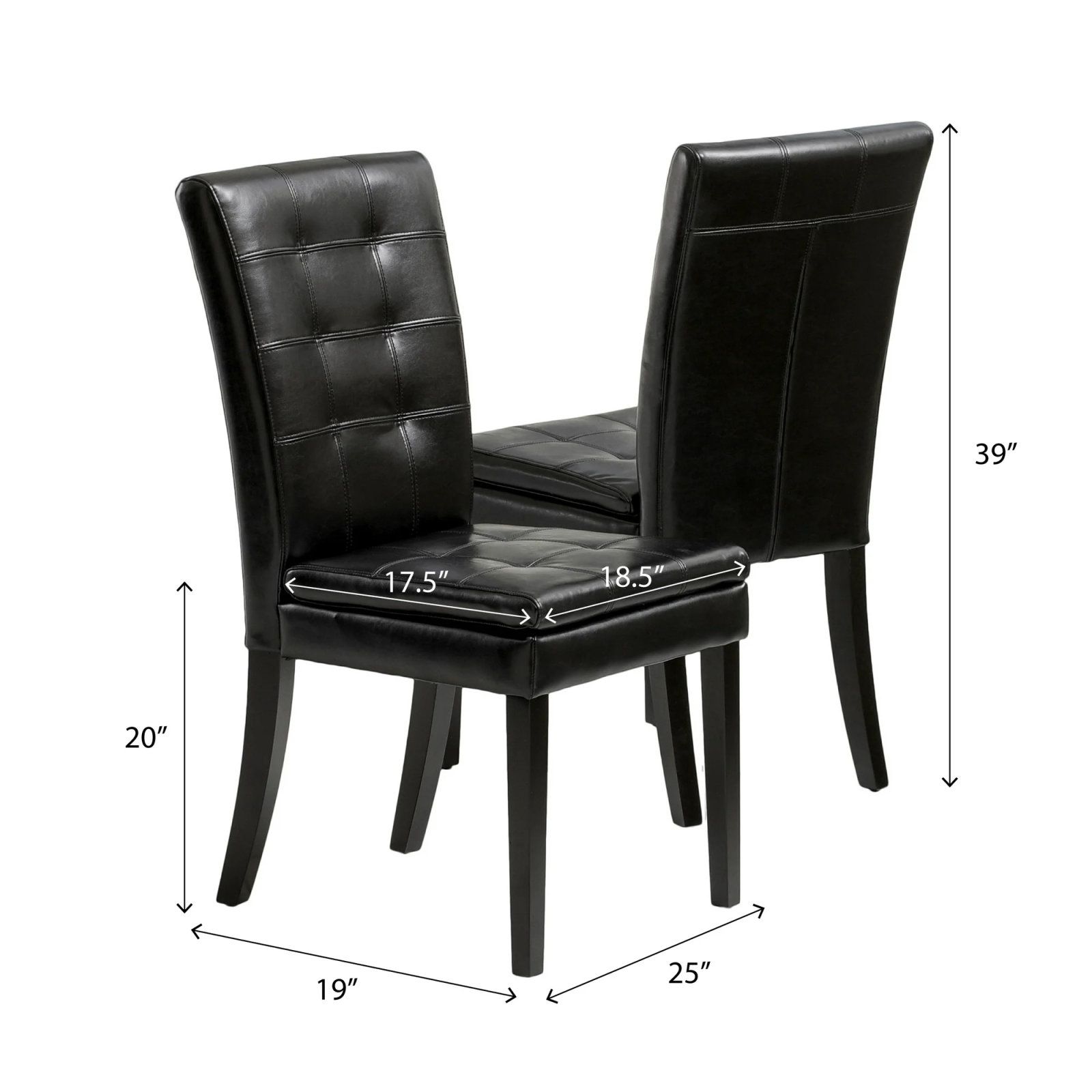 Latitude Run® Badin Kd Dining Chair Mp2 (Set Of 2) | Wayfair