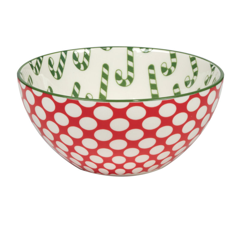Certified International Winter Medley Set of 6 All Purpose Bowl 4.75in ...