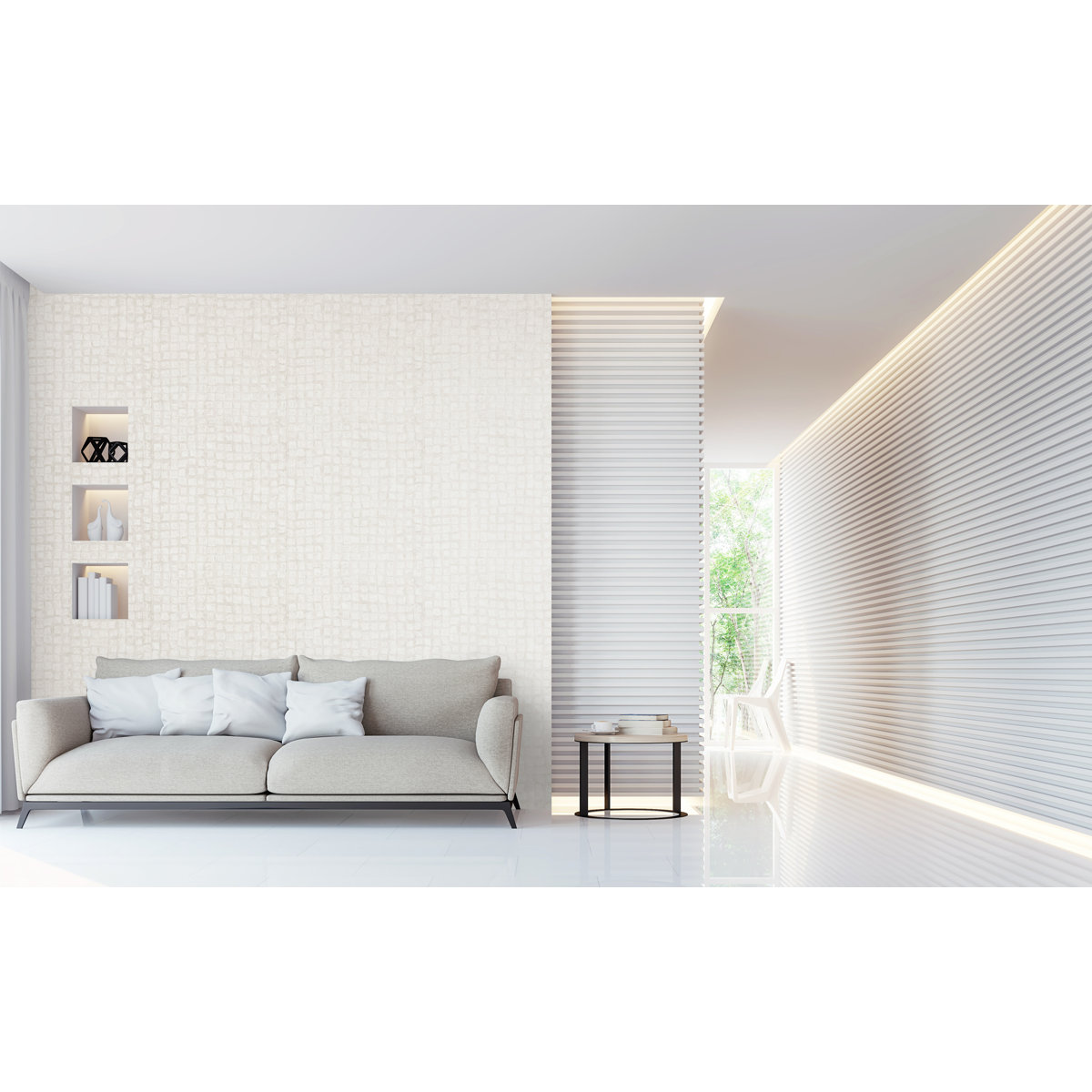 Galerie Wallcoverings Urban Classics Collection Manhattan Metallic Loft ...