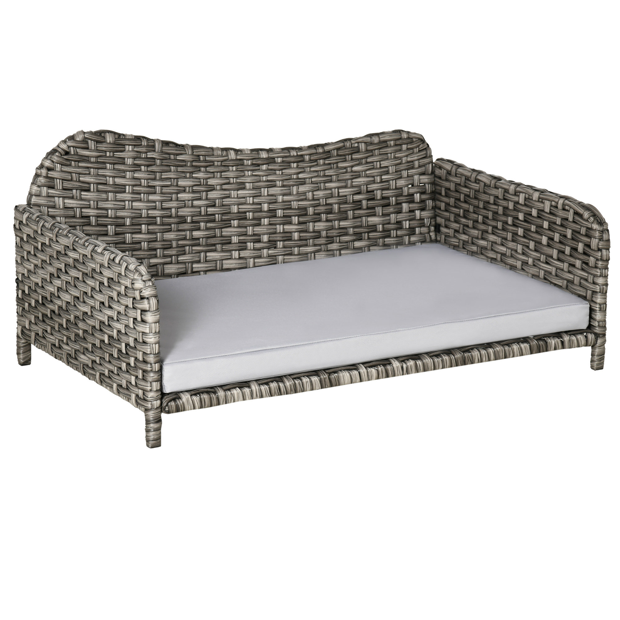 Tucker Murphy Pet™ Rattan Pet Sofa, Raised Wicker Dog Bed, Cat Couch ... Tucker Murphy Pet™ Rattan Pet Sofa, Raised Wicker Dog Bed, Cat Couch ...