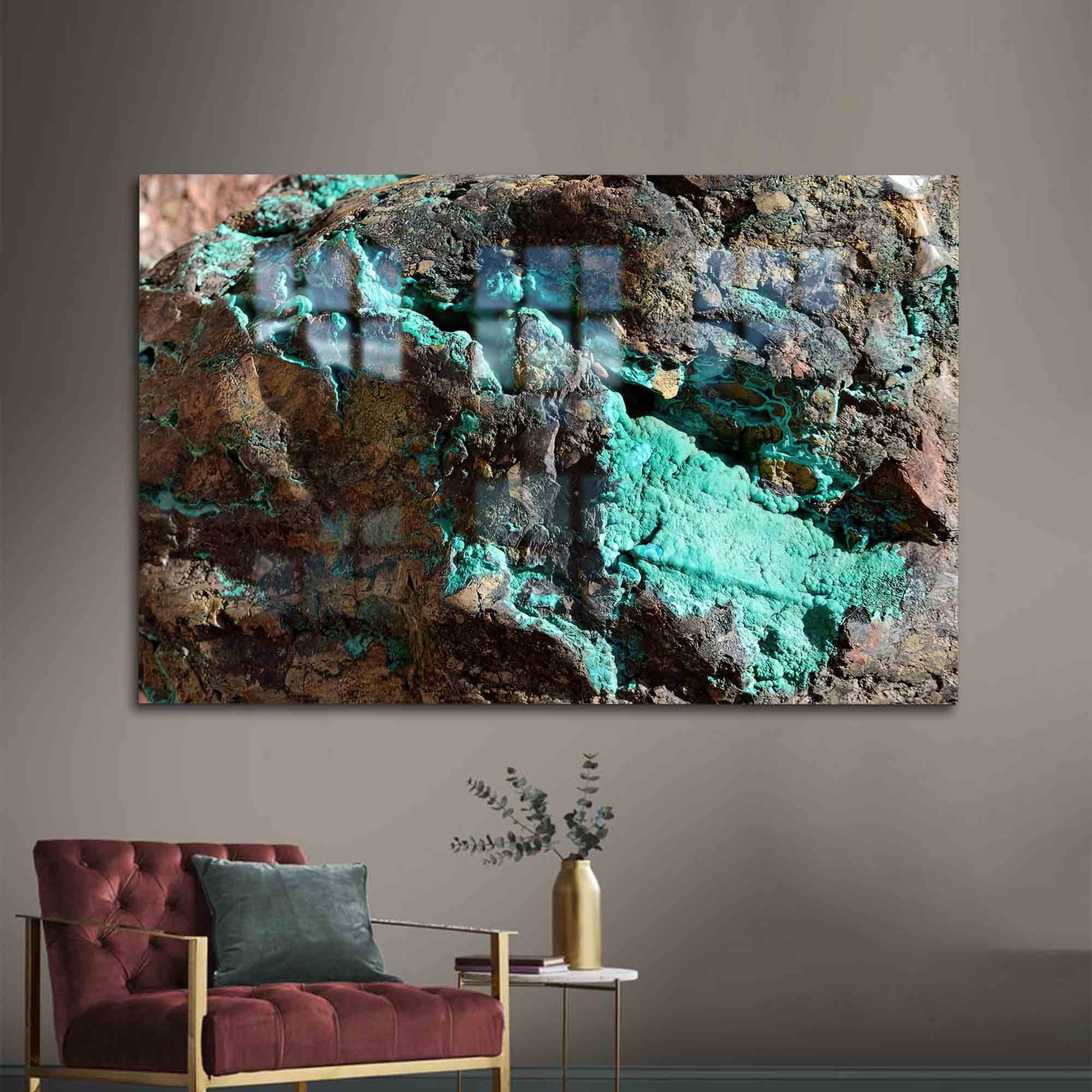 Loon Peak® Handcrafted Landscape Glass Wall Art Featuring A Beautiful ...