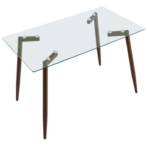 Wrought Studio Strathcona Contemporary Dining Table & Reviews | Wayfair