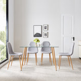 Glass Rectangular Kitchen & Dining Tables on Sale | Limited Time Only!