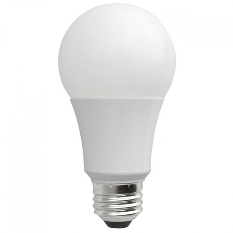 FixtureDisplays 8 Watt A19, 810 Lumen, 4000K Dimmable LED Bulb, High ...