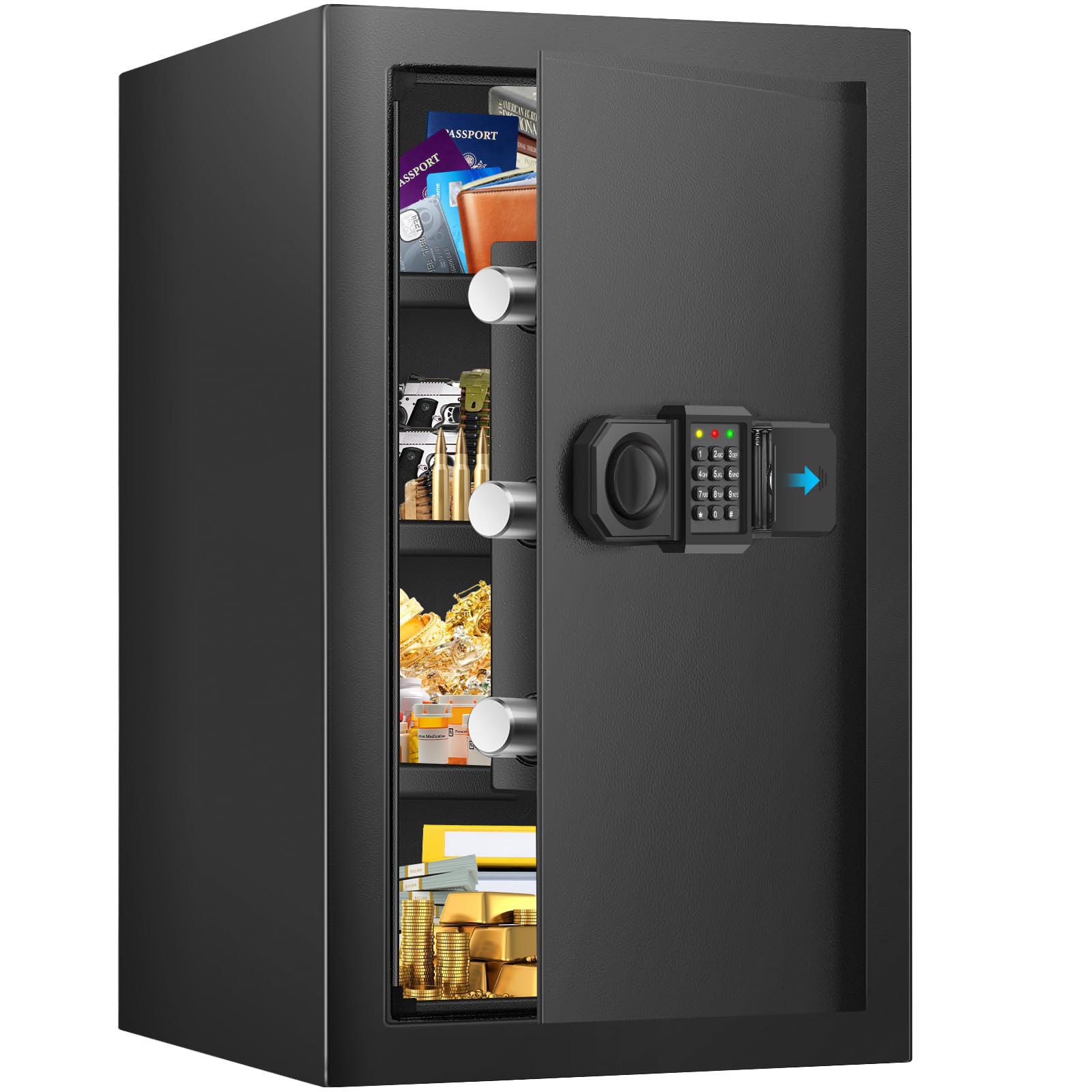 ALL AMERICAN FURNITURE & MATTRESS, INC 4.0 Cubic Feet Large Home Fire ...