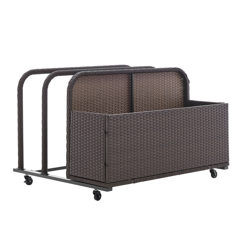 Barton 250 lb Capacity Wicker Pool Caddy & Reviews | Wayfair