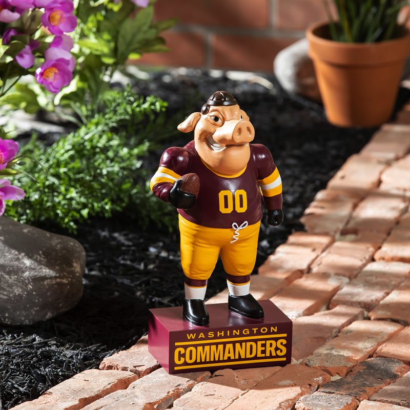 Trinx Washington Commanders 12" Mascot Statue | Wayfair