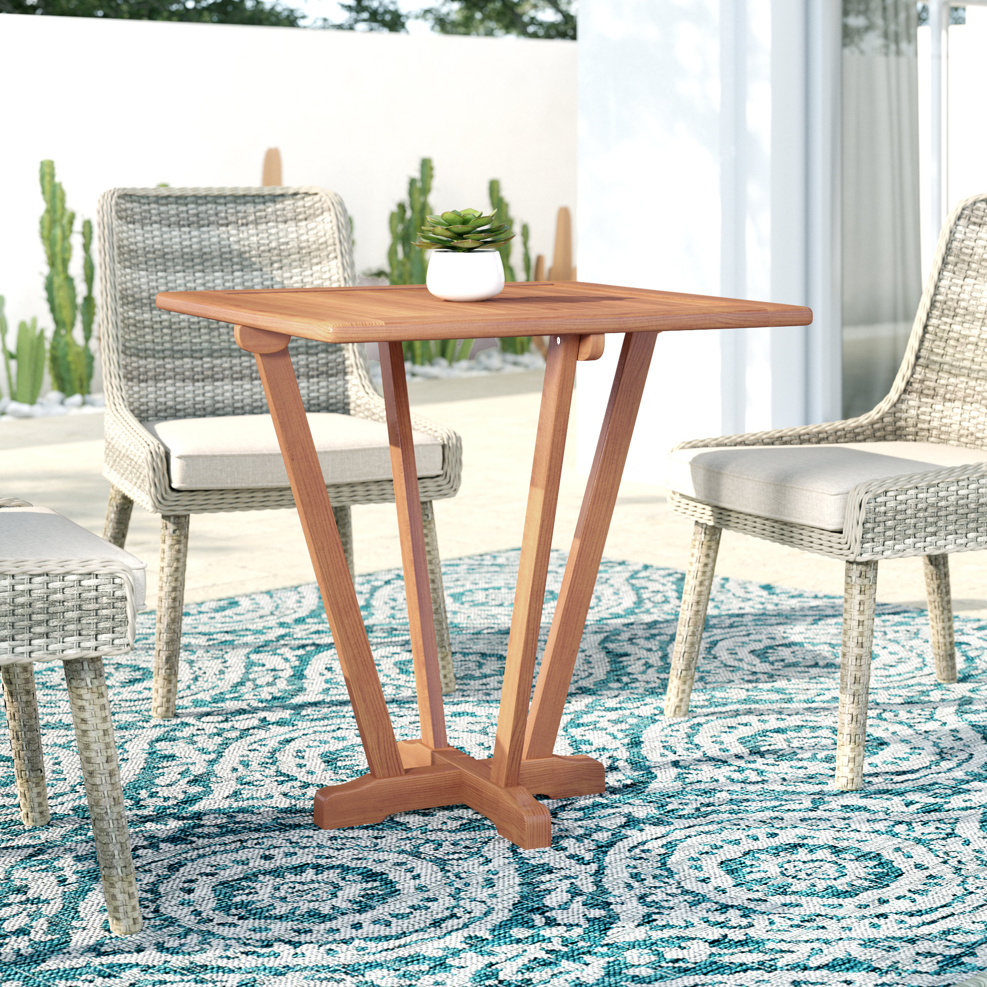 Red Barrel Studio® Solid Wood Side Table | Wayfair