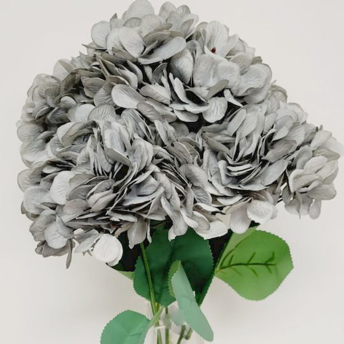 Primrue Grey And Dusty Blue Hydrangea Bush Artificial Flowers - Wayfair ...