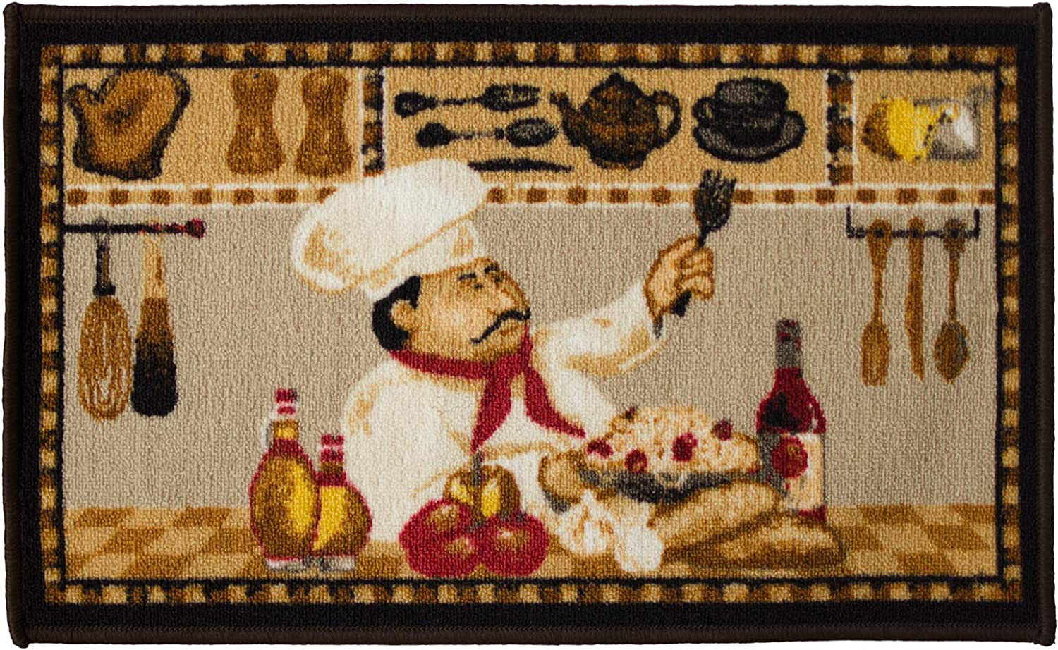 Bloomsbury Market Garuda Wine Chef Kitchen Mat | Wayfair