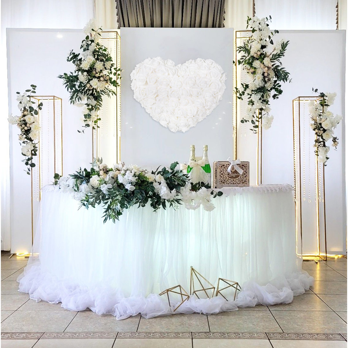 Primrue 100 Pcs Artificial Rose Flower Heads, 3In Real Looking Foam ...