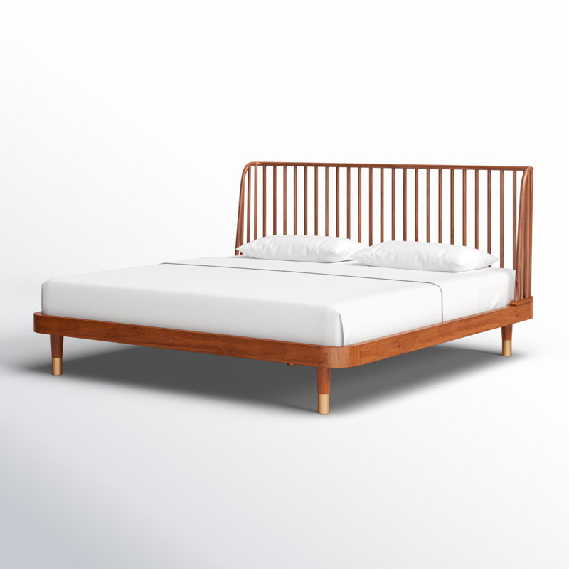 AllModern Twedt Solid Wood Platform Bed & Reviews | Wayfair