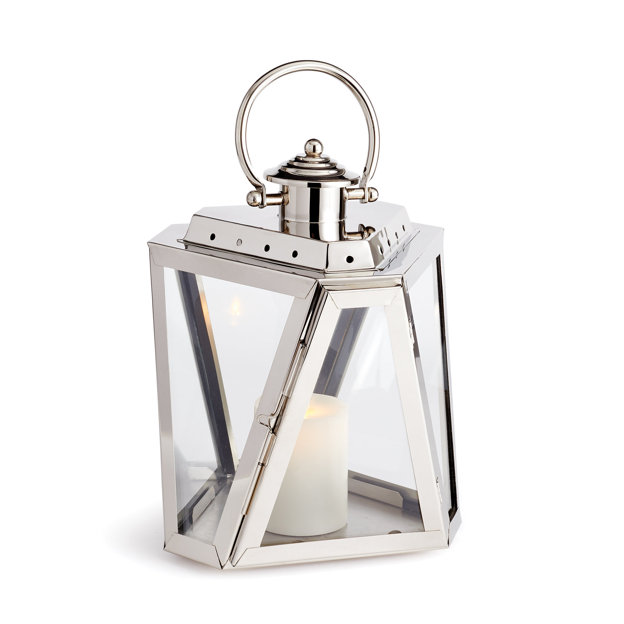 Lark Manor Glass Tabletop Lantern - Wayfair Canada