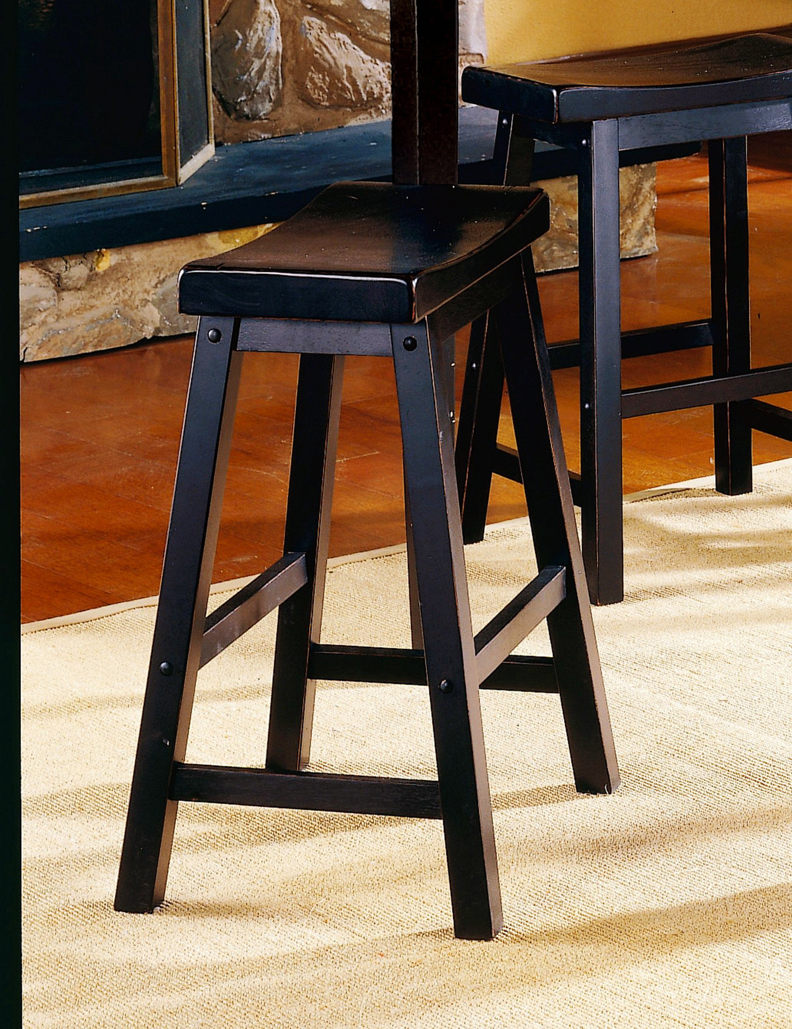 Red Barrel Studio Classic Bar Stool 2Pc Bar Height Stools Set - Wayfair ...