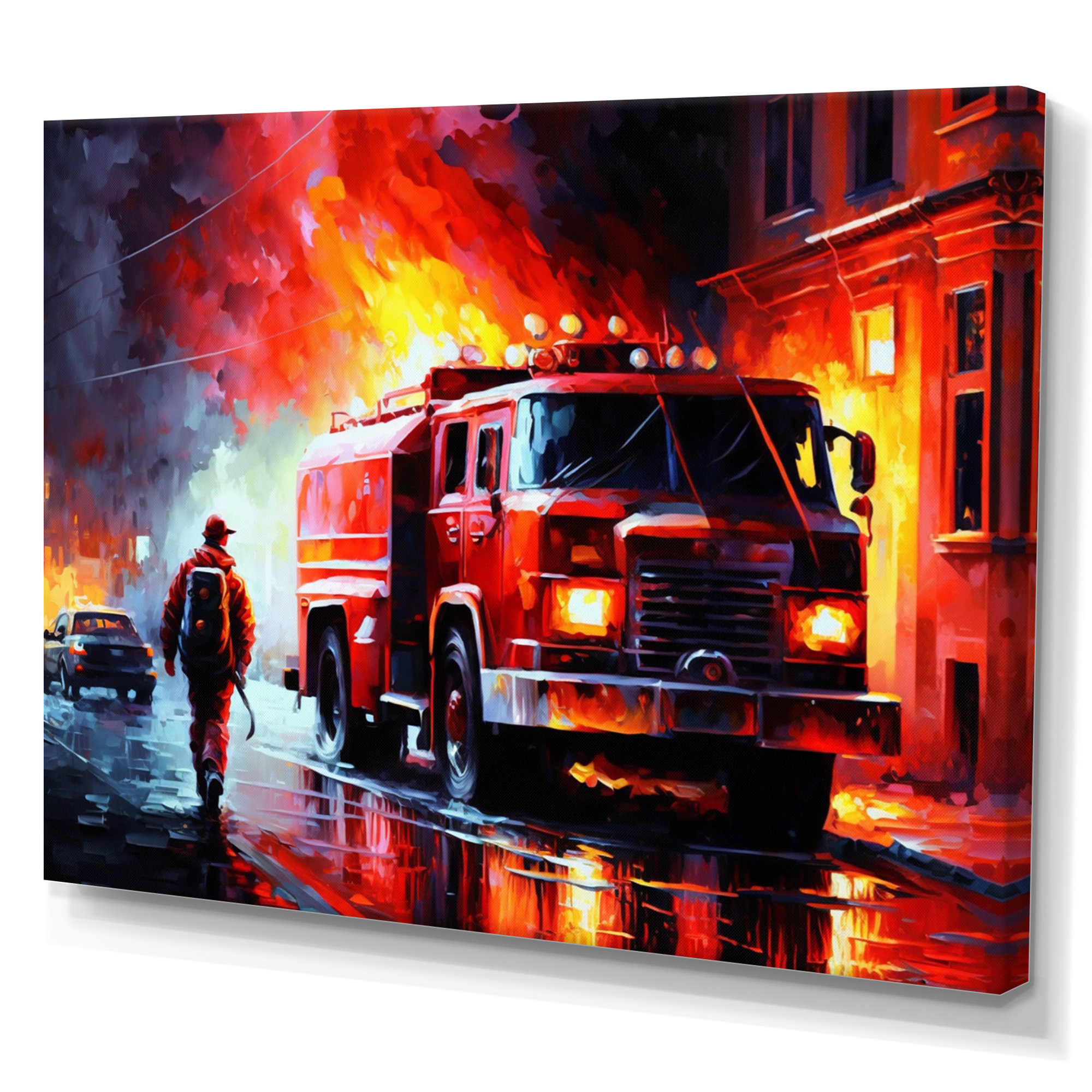 Williston Forge The Fire Truck'S Fiery Pursuit I - Transportation Fire ...