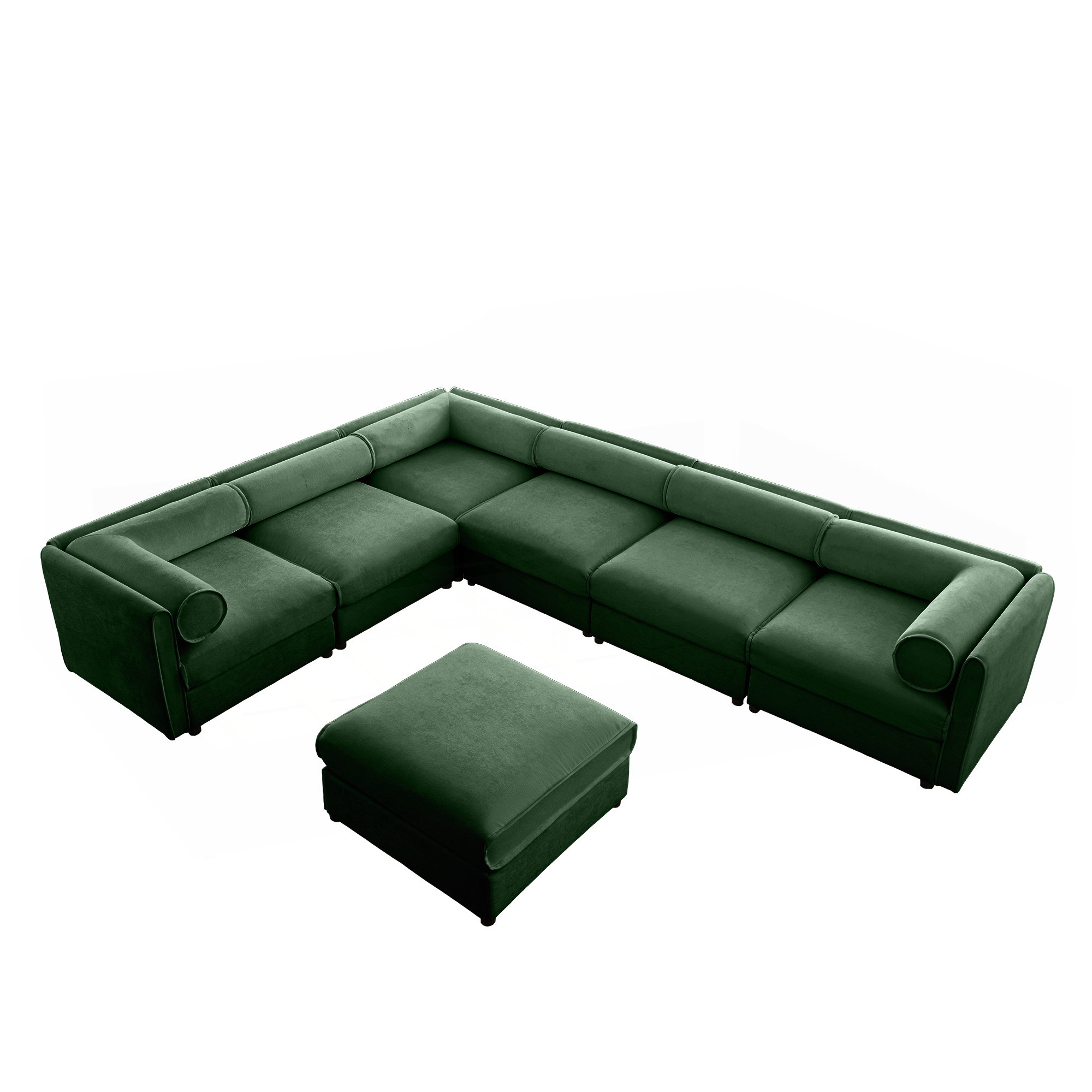 Latitude Run® Large Modular Sectional Sofa Sectional Couch with Storage ...