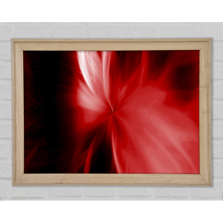 Metro Lane Celestial Core Red - Single Picture Frame Art Prints ...