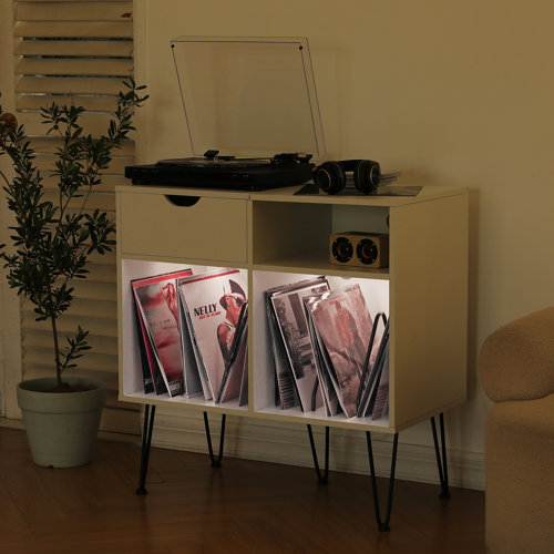 Latitude Run® 3 - Shelf Audio Rack with 3-Color RGB LED Light & Reviews ...