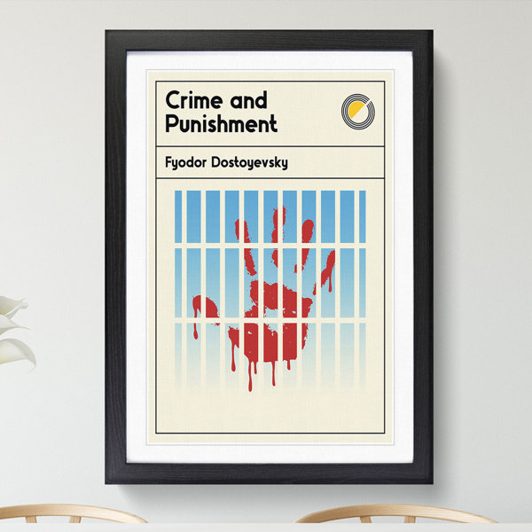 East Urban Home Book Cover Crime and Punishment Fyodor Dostoyevsky ...