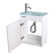ECLIFE 18.4" Wall Mounted Single Bathroom Vanity Set & Reviews ...