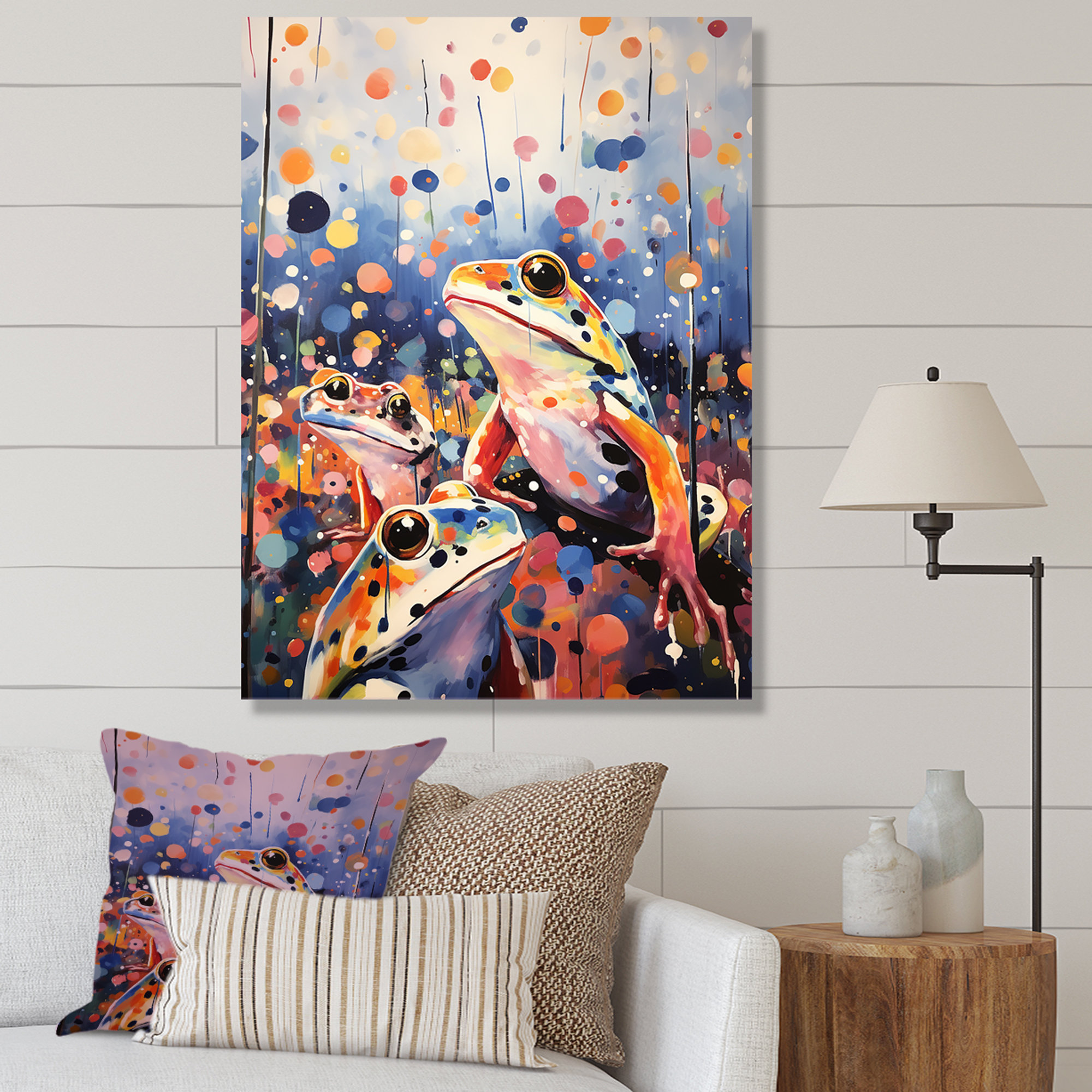 Winston Porter Popart Frog Popart - Frogs & Toads Wall Art Prints ...